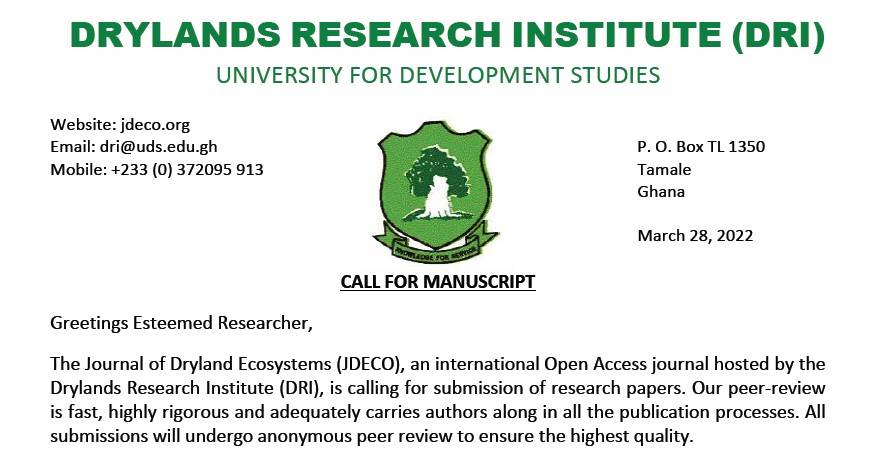 Home - University for Development Studies